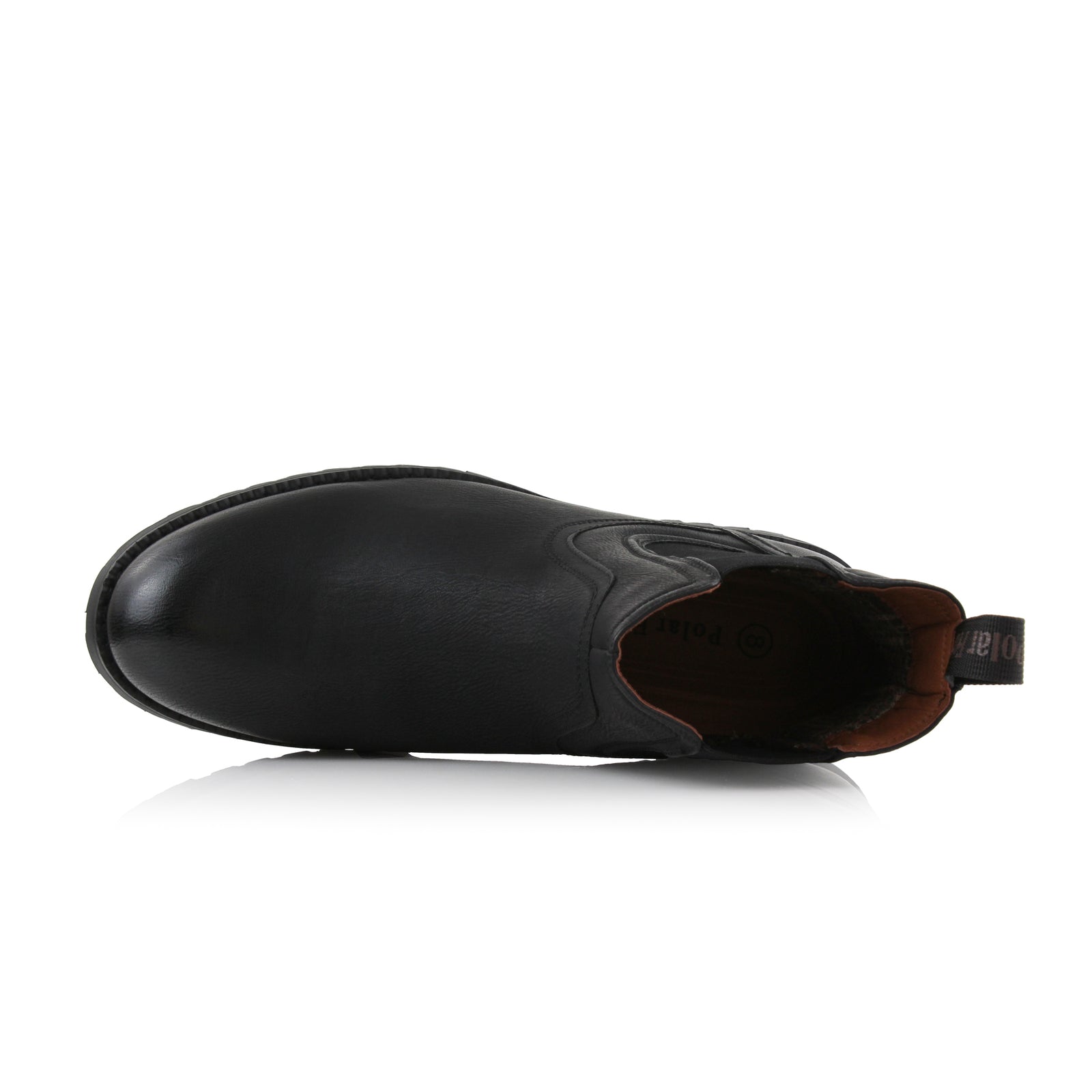 Rambler Style Western Chelsea Boots | DUNCAN | Distressed Vegan Leather ...