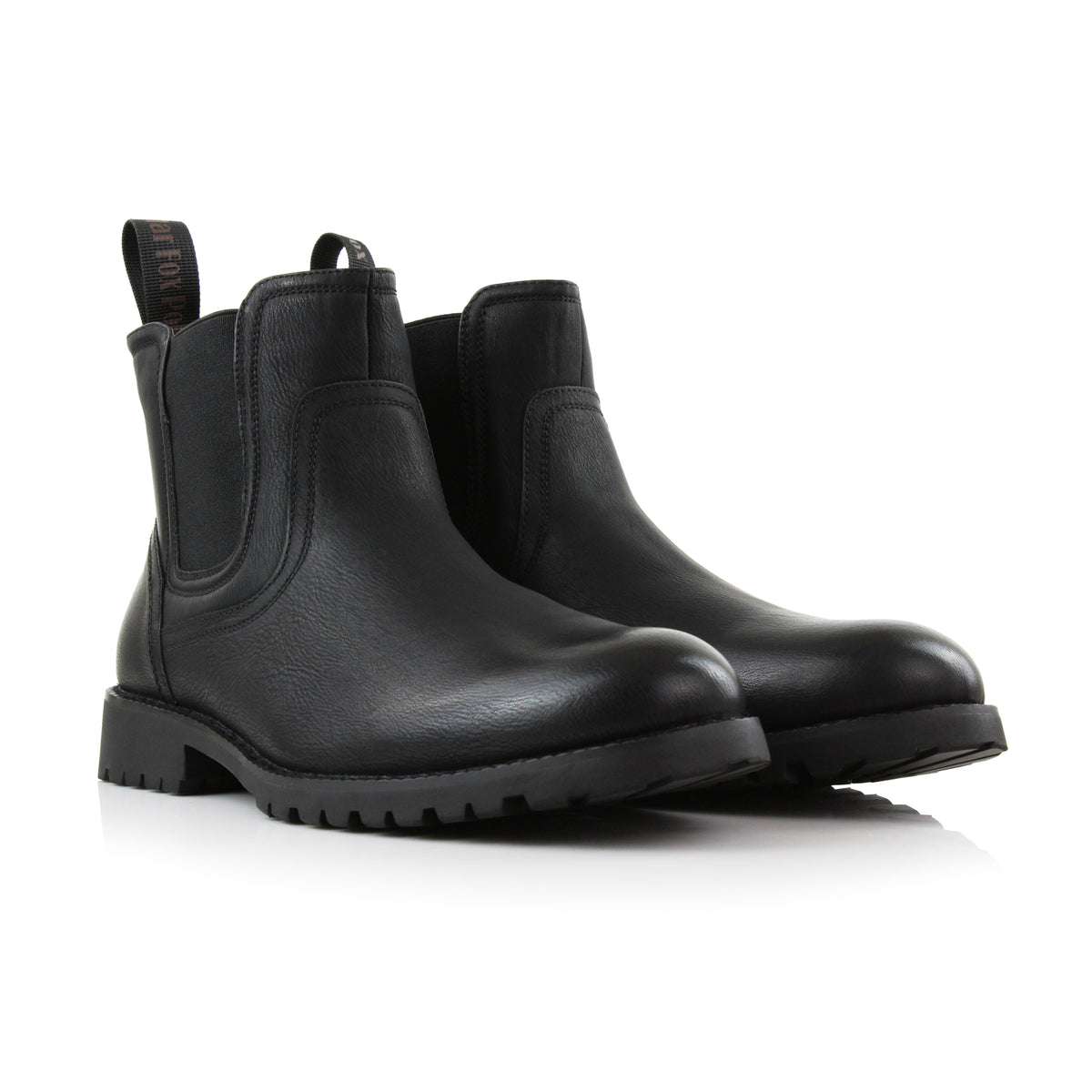 Rambler Style Western Chelsea Boots | DUNCAN | Distressed Vegan Leather ...