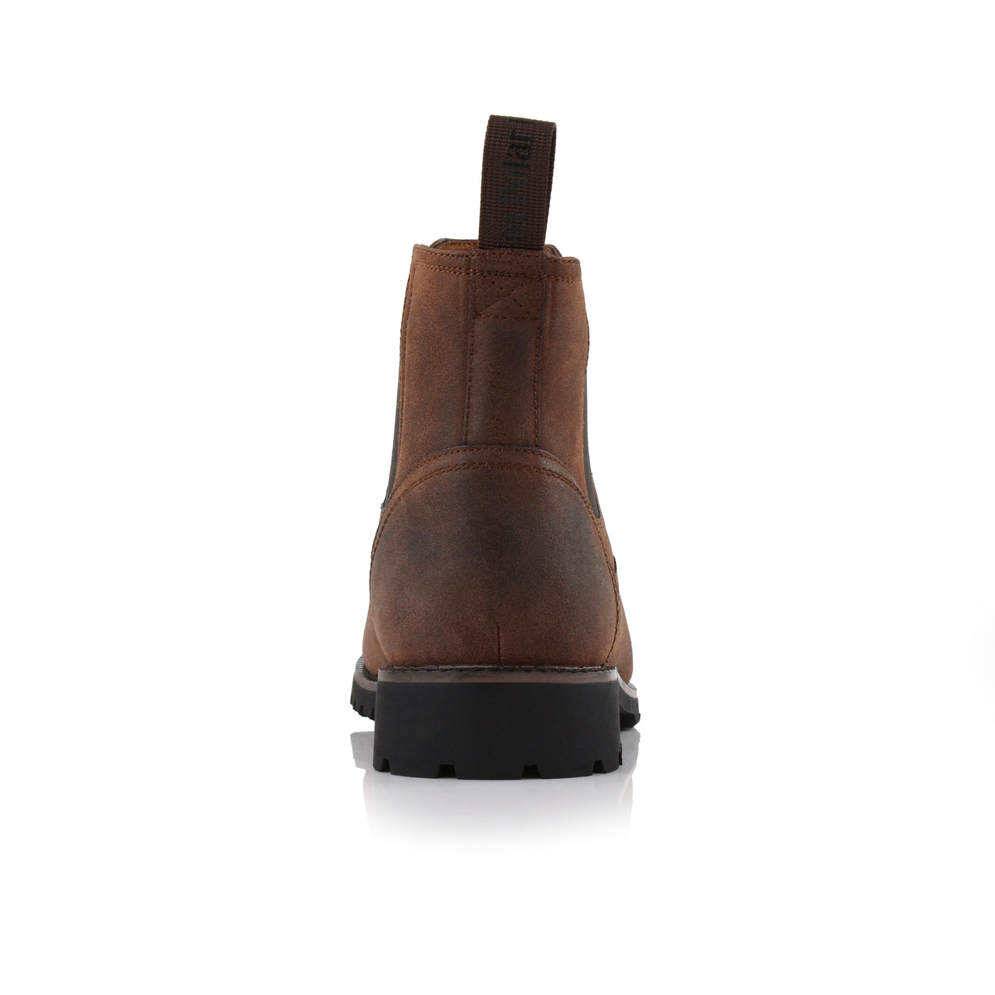 Rambler Style Western Chelsea Boots | DUNCAN | Distressed Vegan Leather ...