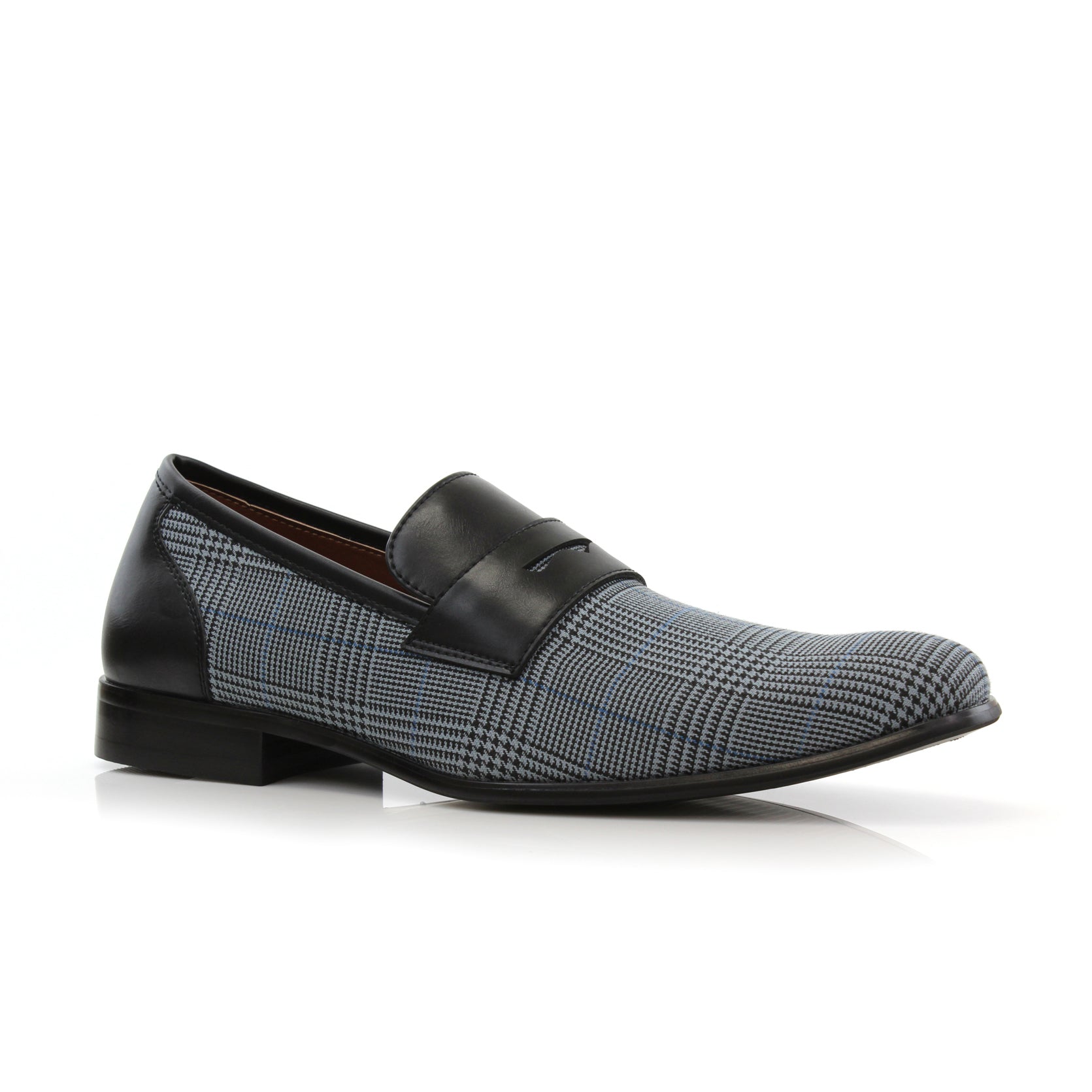 Plaid Loafer For Men | Sidney | Dress Shoes For Vegan