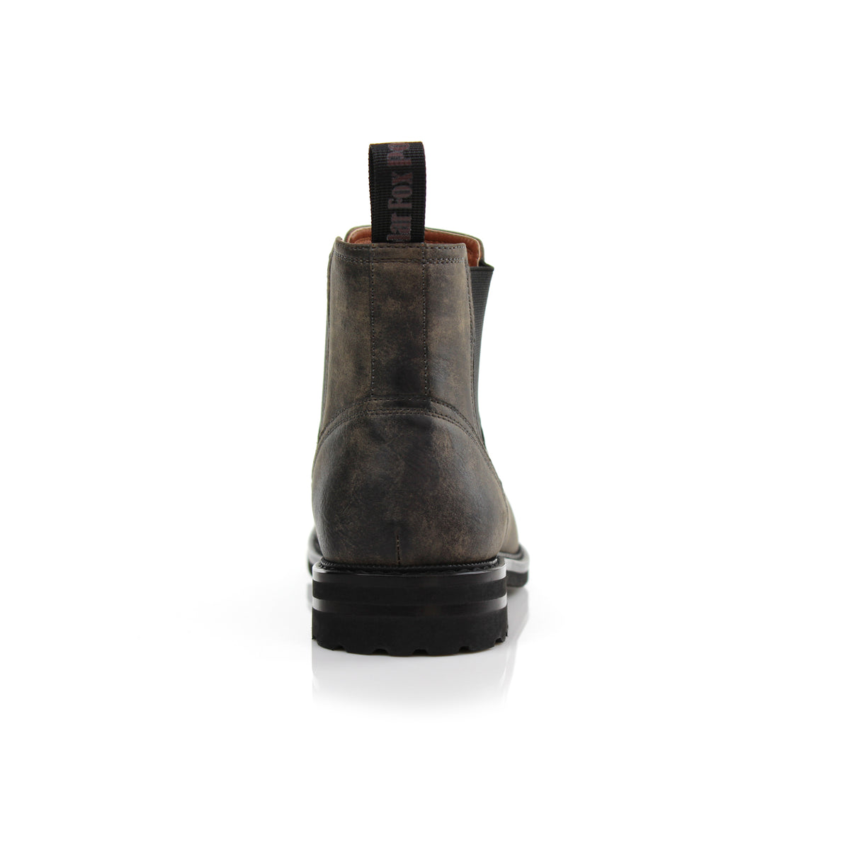 Rambler Style Western Chelsea Boots | DUNCAN | Distressed Vegan Leather Shoes